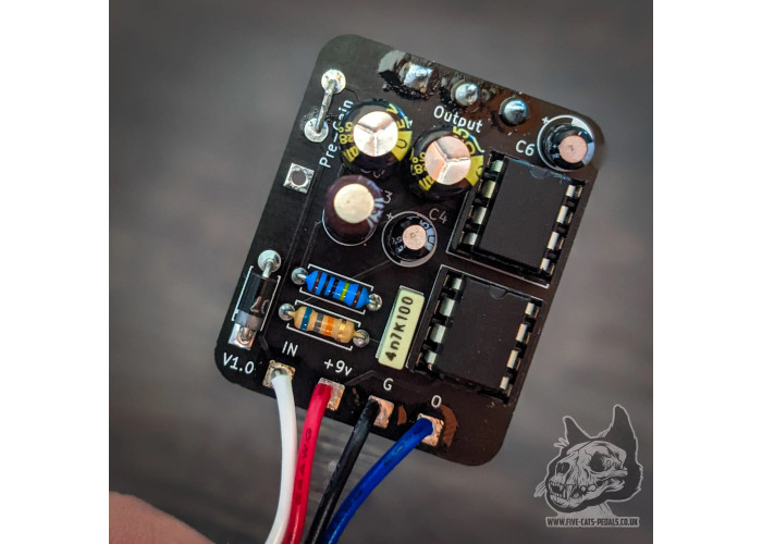 Five Cats Pedals Dirty Aztec PCB - Rakennussarja