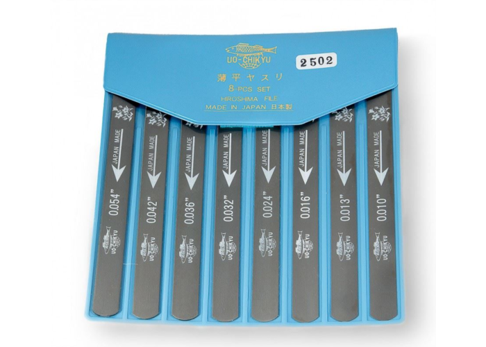 Uo-Chikyu (Hiroshima files Japan) Nut File Set #4 8pcs