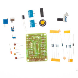 Funktiogeneraattori (sini-, kantti-, kolmioaalto) rakennussarja