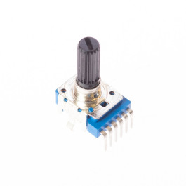 UT RV112FF -series 10K LIN DUAL – 12mm pysty potentiometri