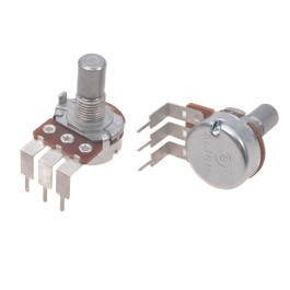 Alpha 16mm 25k LIN right angle PCB pot.