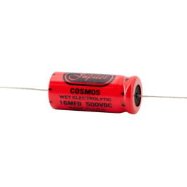 16uF 500V Jupiter Cosmos Wet Electrolytic Capacitors