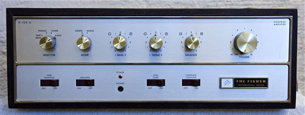 The Fisher X-100-A - UralTone info