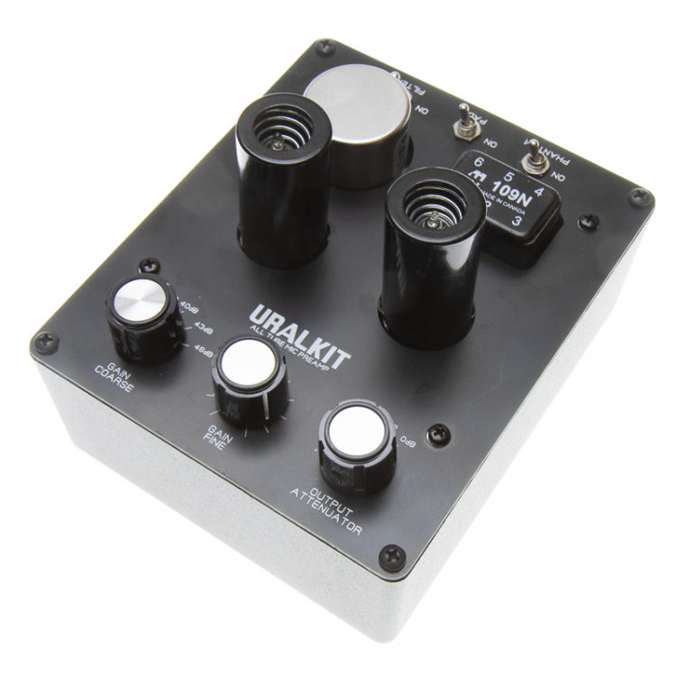 UralTone REDD.47 stand-alone portable all tube mic pre rakennussarjan ...