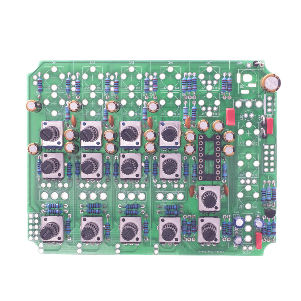 UralTone Eurorack Series - Tube Sounding Micro Mixer - rakennusohje ...